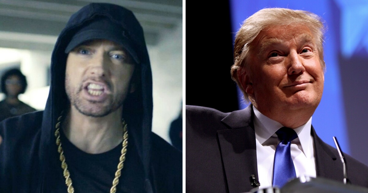 Rapper Eminem Takes Another Shot at Trump, Gets Immediate Backlash