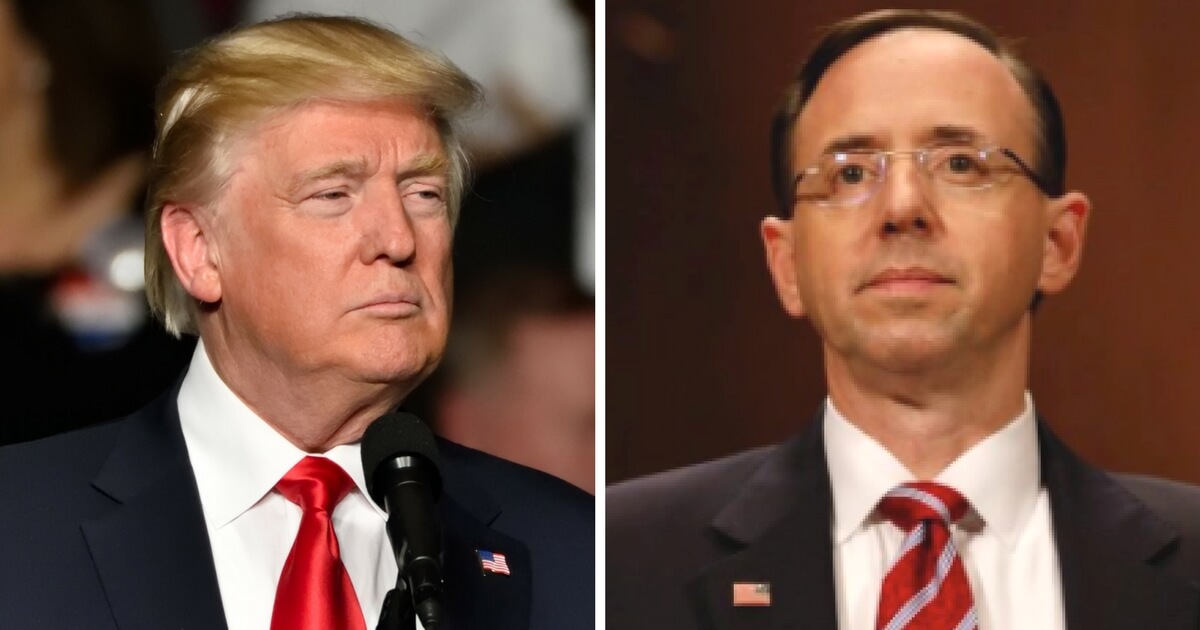 President Trump Is Not Happy, But Rod Rosenstein’s Job Looks Safe ...