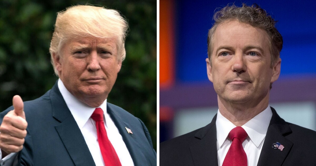 Donald Trump Loves Rand Paul's Plan for How to Use the Suspended ...