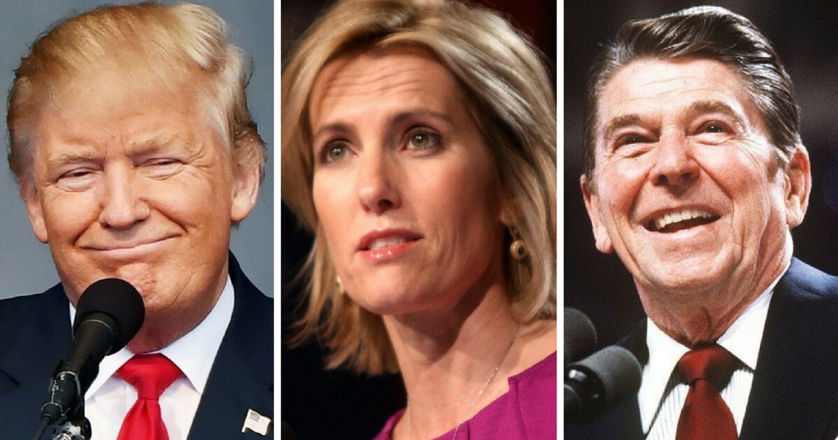 Reagan Insider Ingraham Shares Why Trump Reminds Her of GOP Legend