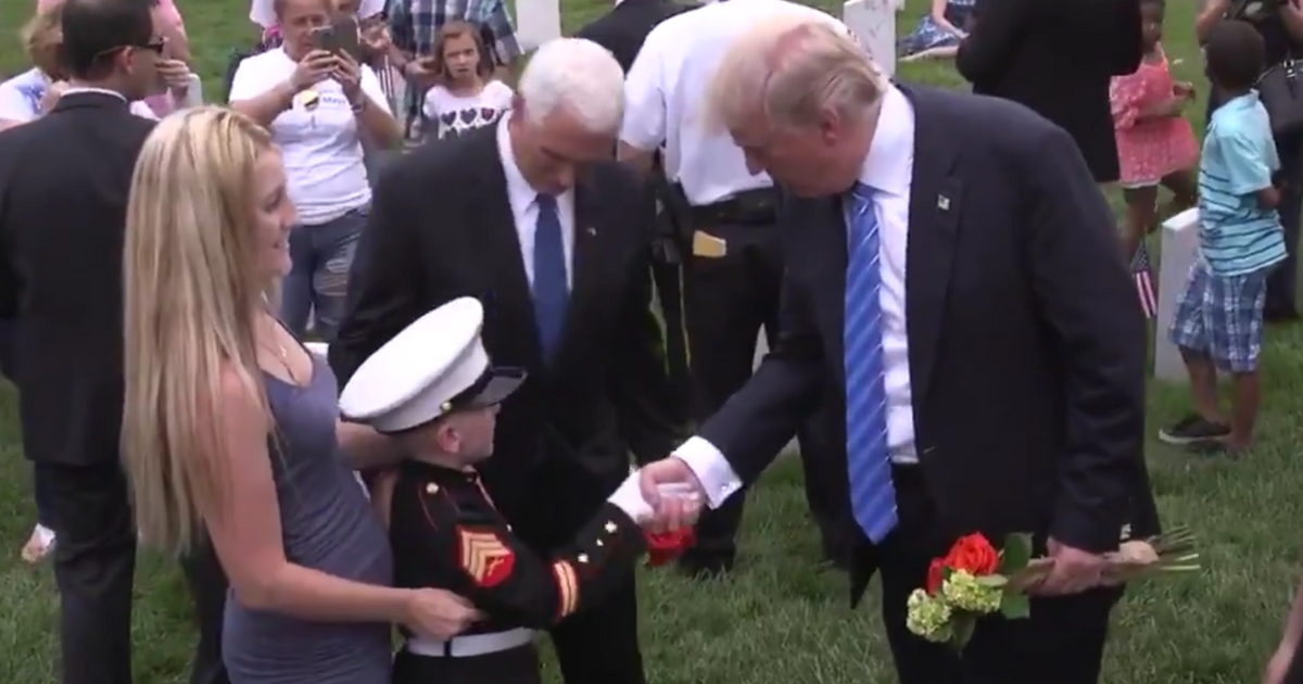 Watch: Trump Reminds Americans What Memorial Day Is All About
