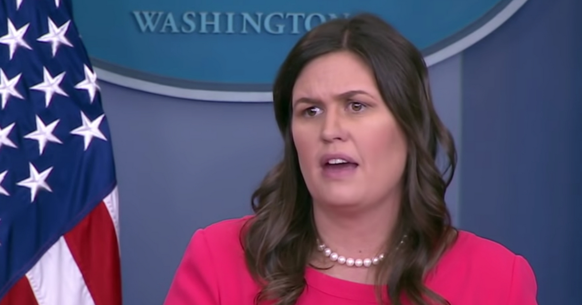 Sarah Sanders Kills Big CBS Story With One Tweet