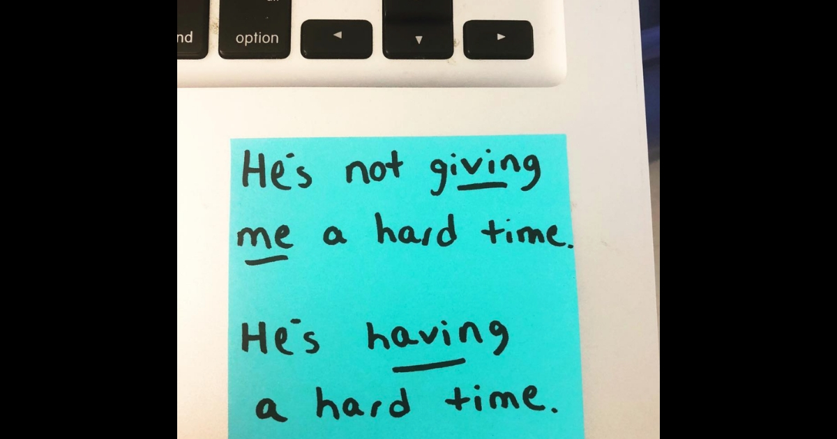Photo of Teacher's Sticky Note on Computer Goes Viral