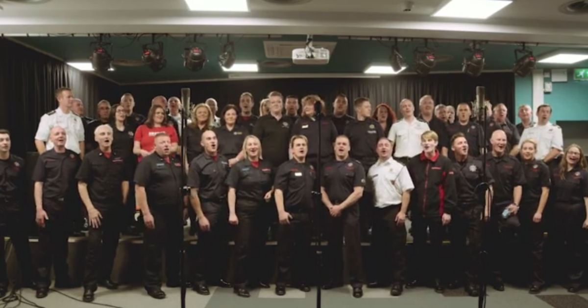 Watch This Group of Singing Firefighters' Cover of Band Aid's 'Do They ...