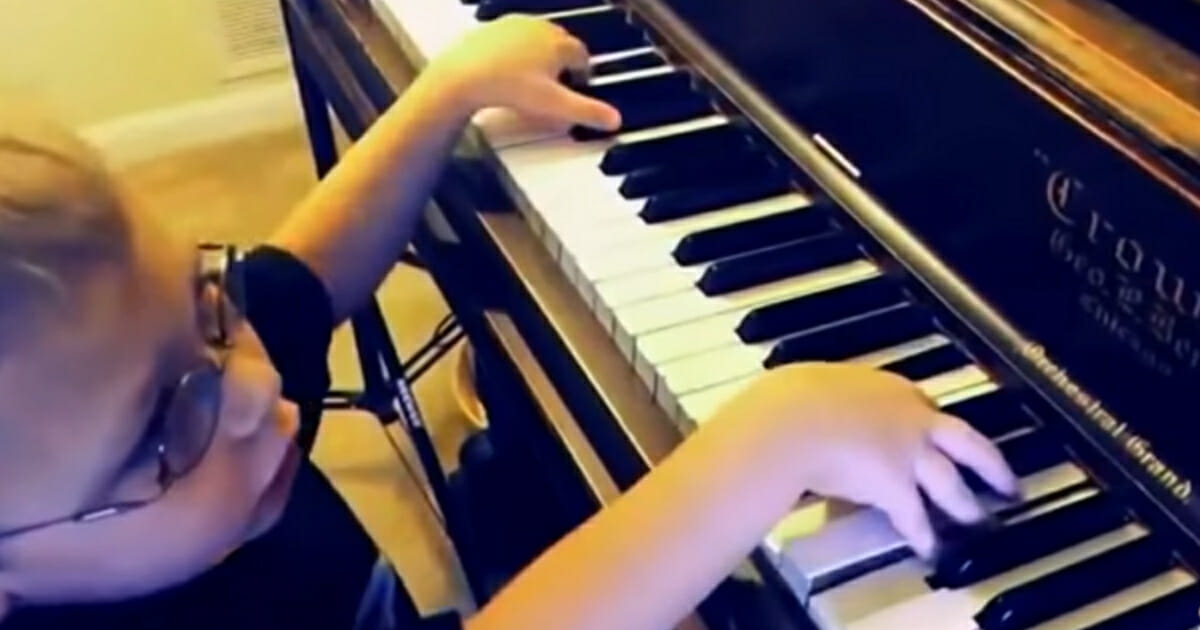 Blind Little Boy Will Warm Your Heart with His Incredible Piano Talent