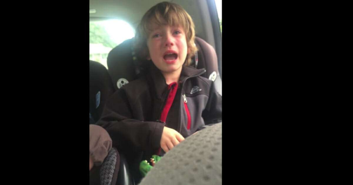 Flashback: Video Shows Terrified Child Freak Out After School Fills His ...