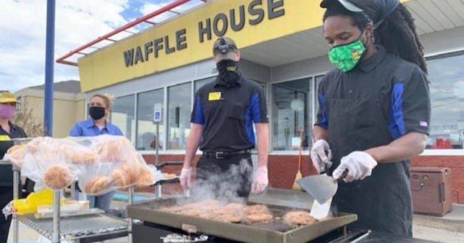 Waffle House Steps Up to Feed Entire Neighborhood After Deadly Tornado