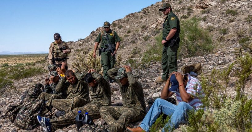 Female Border Agent Catches Immigrant's 'Illegal Entry Into the US ...
