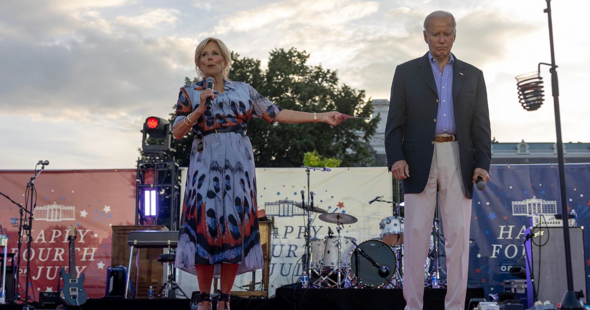Jill Biden Tries to Assure Donors 'Nothing' Can Slow Down Joe, But ...
