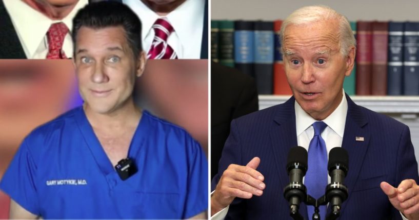 Doctor Claims Biden Has Undergone $100K Worth of Plastic Surgery