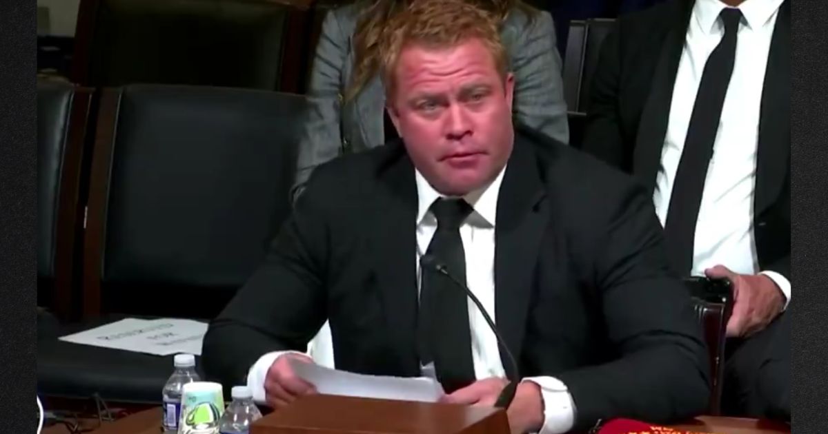 Watch: Tim Ballard Plays Powerful 'Sound of Freedom' Clip for Congress ...