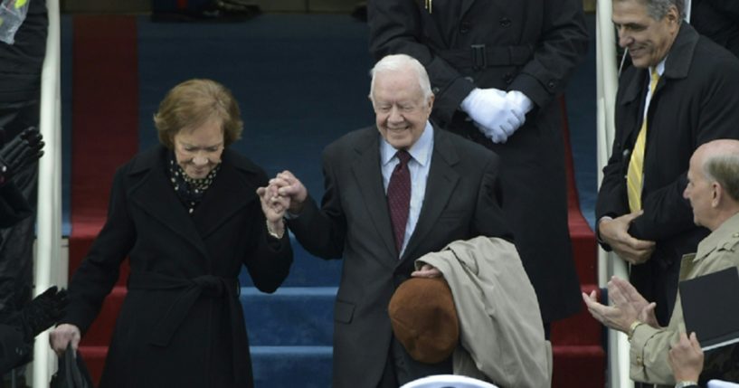 Jimmy Carter Makes First Public Appearance Since Entering Hospice Seven ...