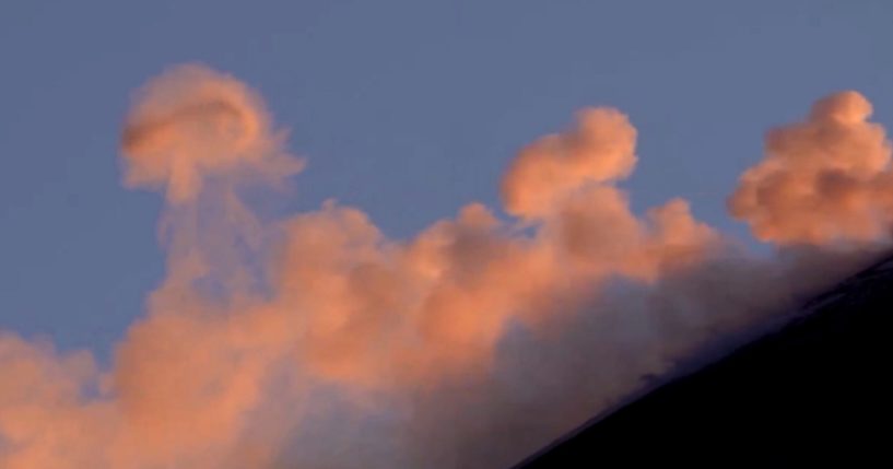 'A Special Phenomenon': Rare 'Vortex Rings' Seen in the Sky Above Volcano