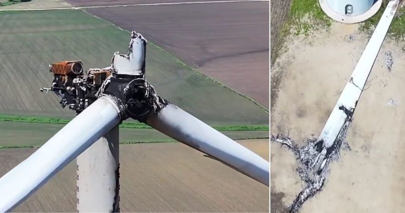 Drone Fly-By Shows What Happens After a Wind Turbine Meets a Tornado ...