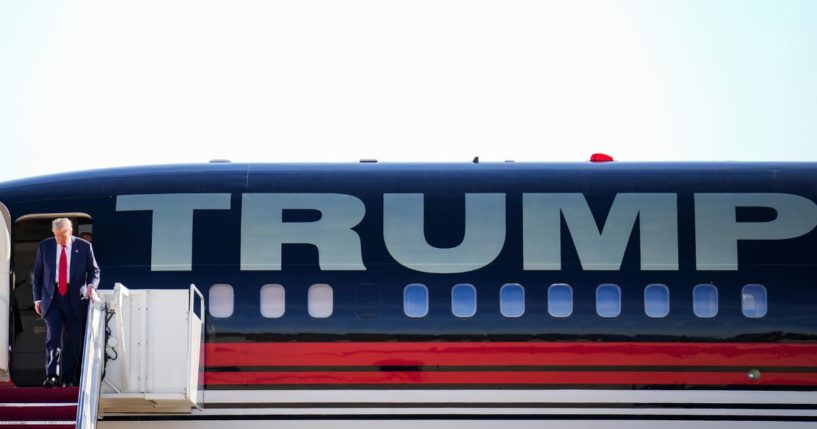 Watch: Trump Makes His 'Triumphant Return' to Washington, DC