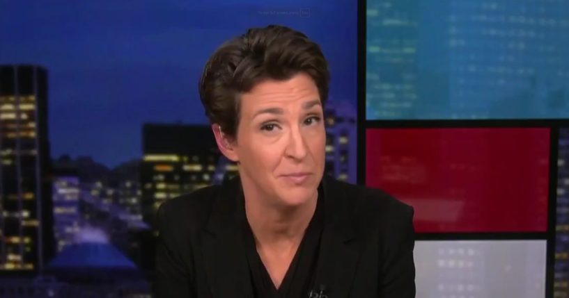 Maddow Gets Perfectly Timed Bad News Right After Ripping MSNBC for ...