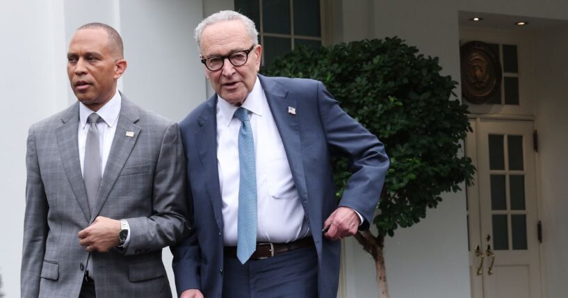 Hakeem Jeffries Freaks Out Over Meme Video Posted by Trump: 'Say It to My Face!'