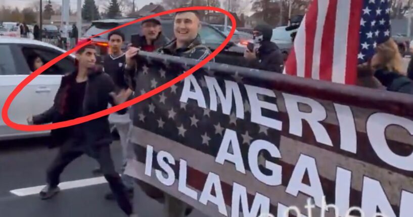 Senate Candidate Punched in the Face During Anti-Islam Demonstration in ...