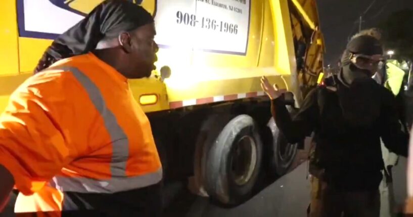 Watch: Anti-ICE Agitators Show Their True Colors When Truck Driver Gets ...